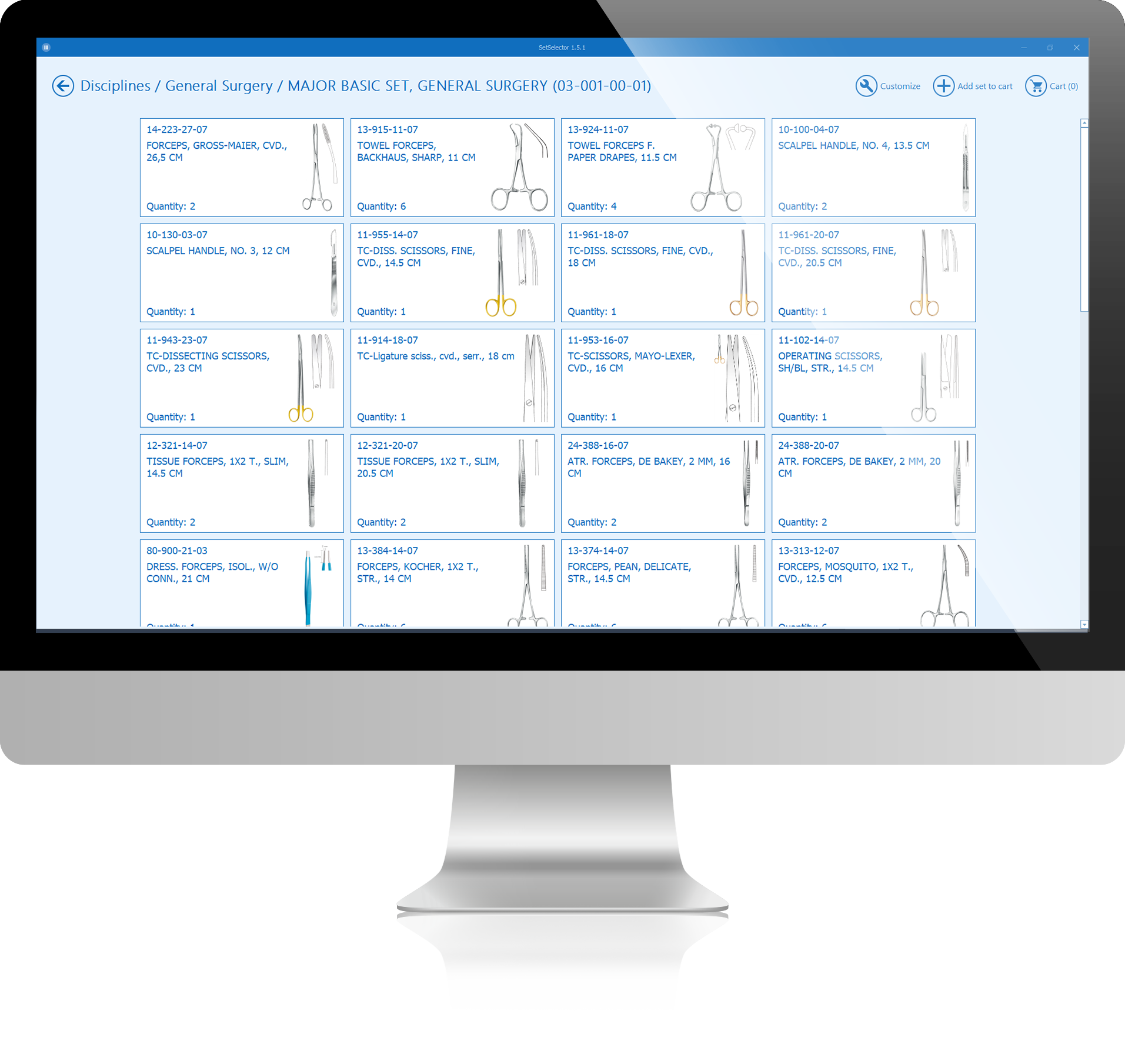 hkc software | Verwaltung für OP-Instrumente und Sets